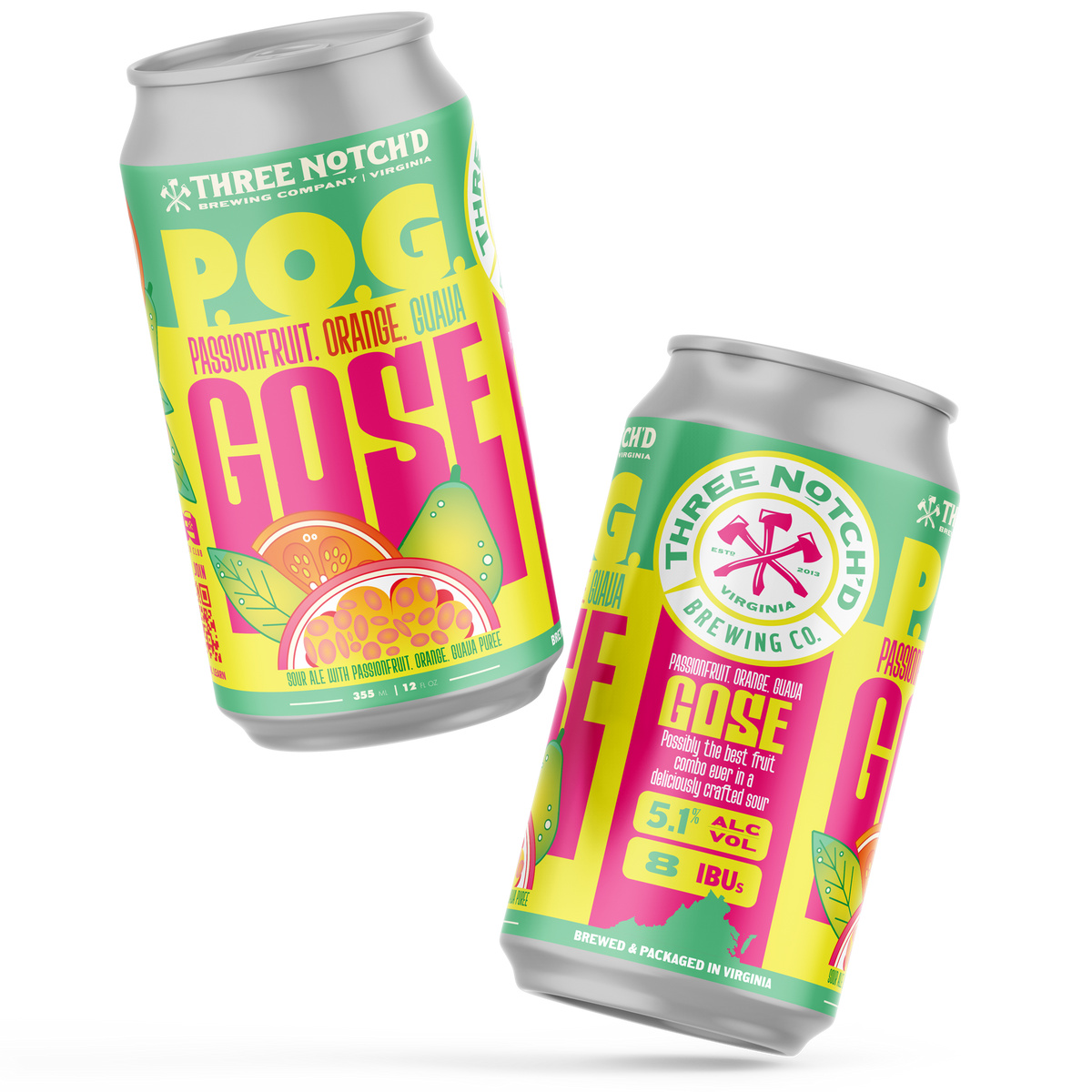 P.O.G. Gose – Three Notch'd Brewing Company